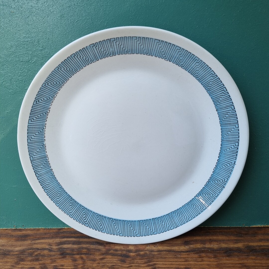 Upsala-ekeby ,gefle Fix , Big Dinner Plate, by Helmer Ringström , 24 Cm ...