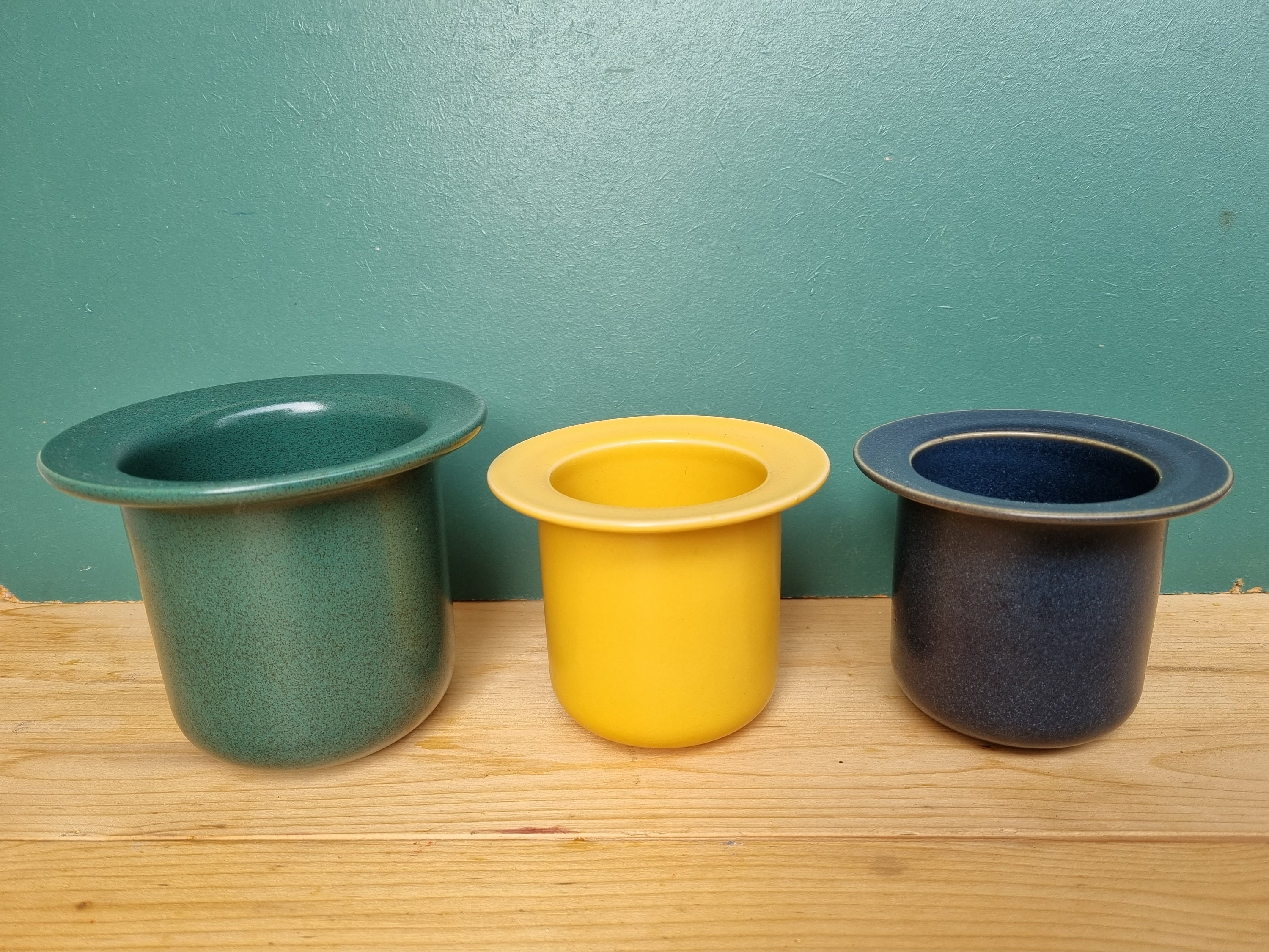 Hoganas Keramik, Apotek, Sweden Set of 3 Vintage Ceramic Jars - Etsy