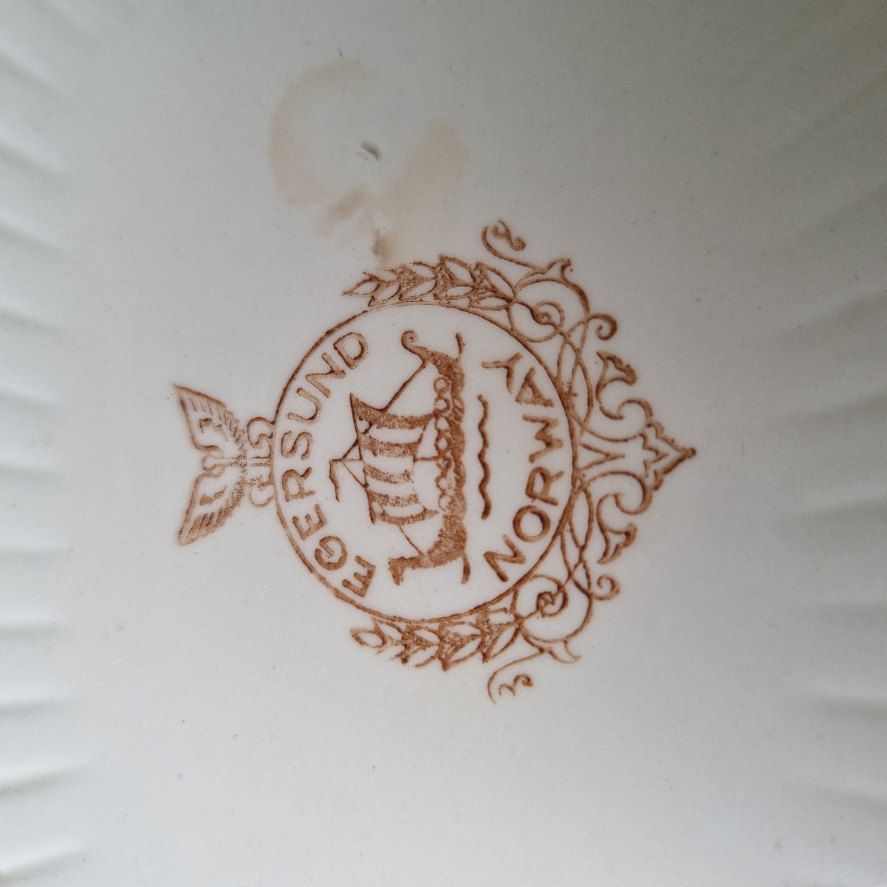 Egersund Norway Pottery Kongo Design Dish 50s - Etsy