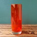 Amber Red Vintage Art Vase, Elegant, Heavy Glass - Etsy
