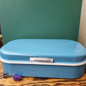 Nils Johan , Bread Box and Cookie Jars , Storage Blue Kitchen - Etsy