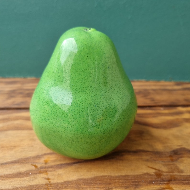 Karl Arthur Fredriksson Green Ceramic Pear Swedish Vintage - Etsy