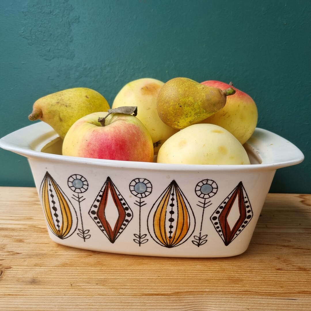 Egersund Norway Pottery Kongo Design Dish 50s - Etsy