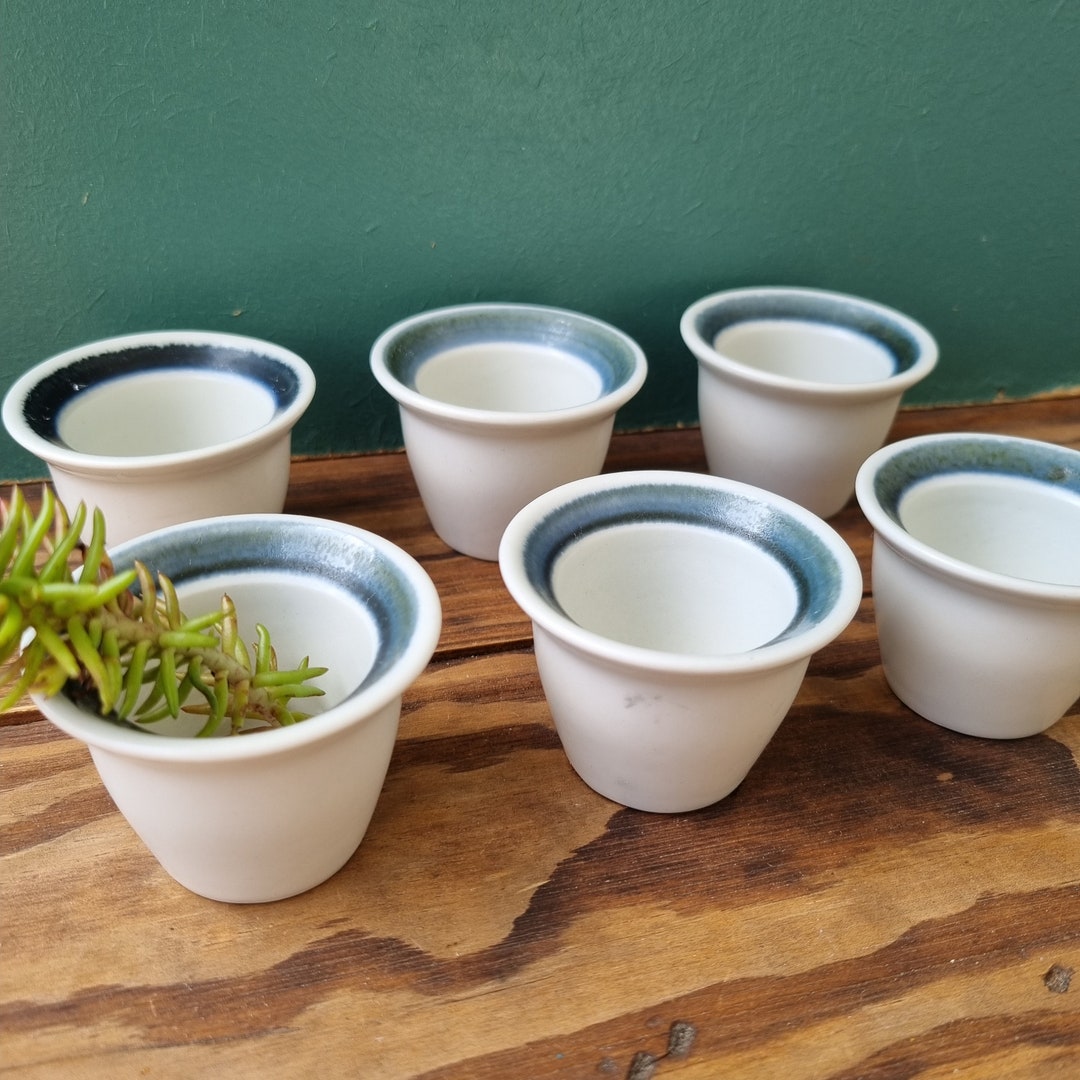 Stavangerflint Norway Senja, Inger Waage, 6 Egg Cups - Etsy