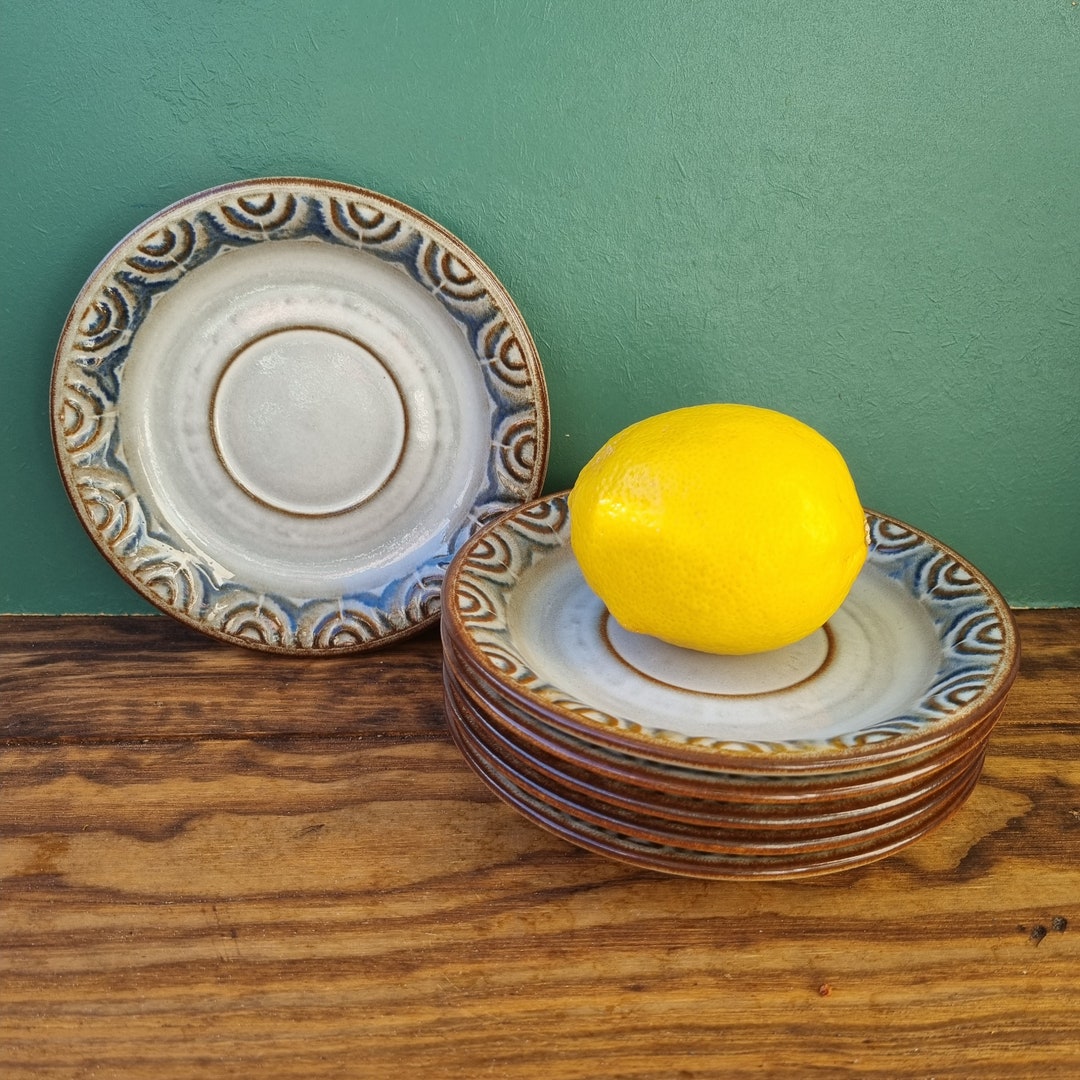 Soholm ROTNA Danish Six Ceramic Plates by Arne Finne. - Etsy