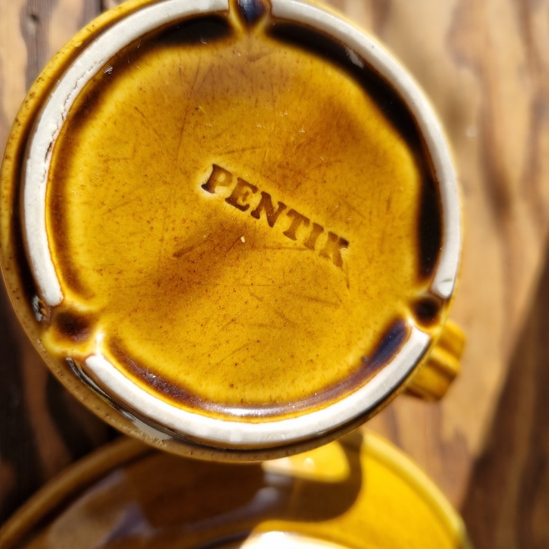 Vintage Pentik Ceramic Finland Ceramic Duo, Kanerva - Etsy