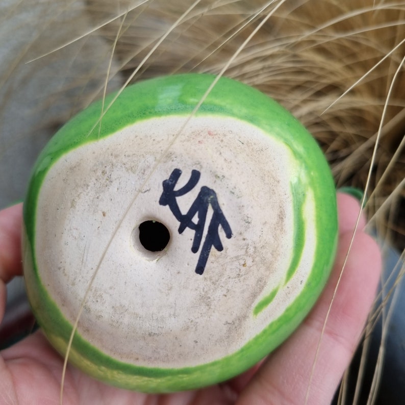 Karl Arthur Fredriksson Green Ceramic Pear Swedish Vintage - Etsy