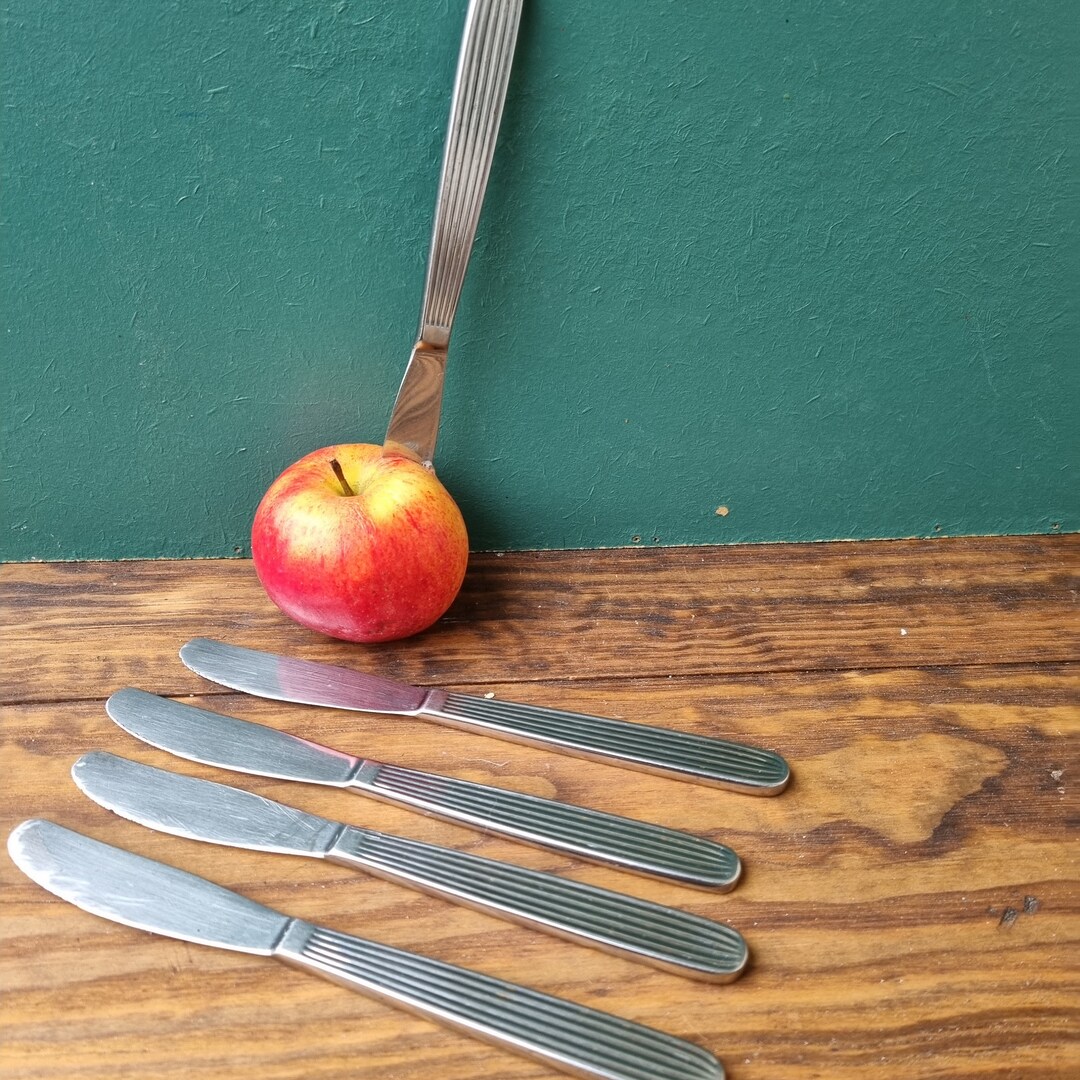 Hackman Finland 5 Dinner Knives, Kaj Franck Series Scandia, 60s - Etsy