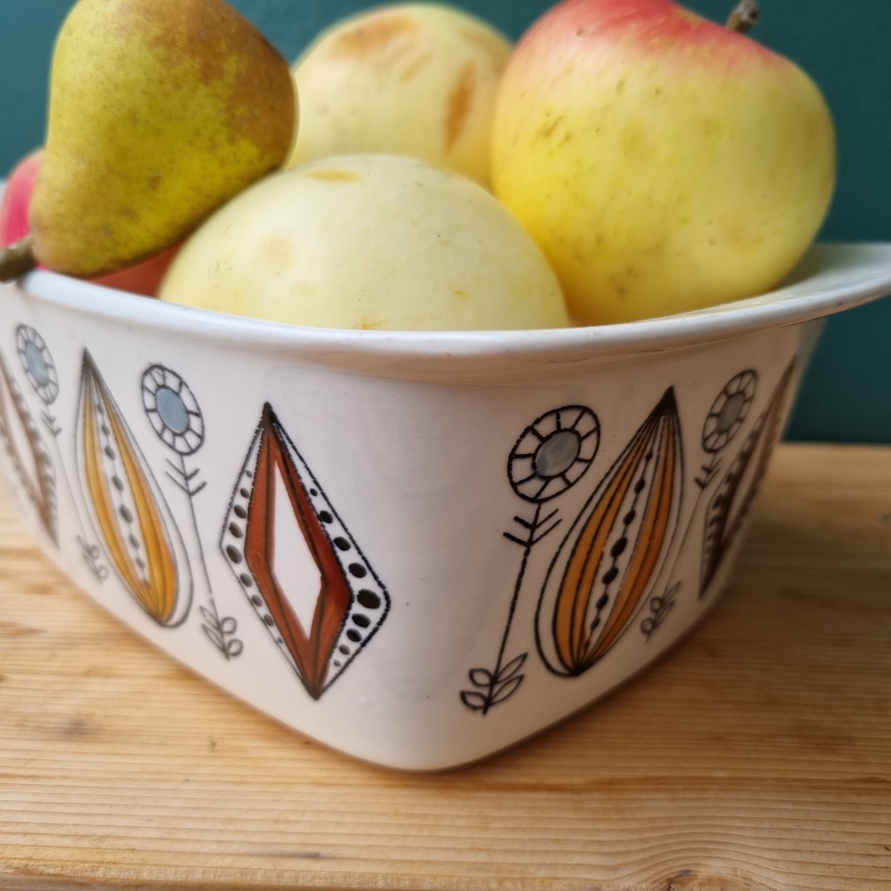 Egersund Norway Pottery Kongo Design Dish 50s - Etsy