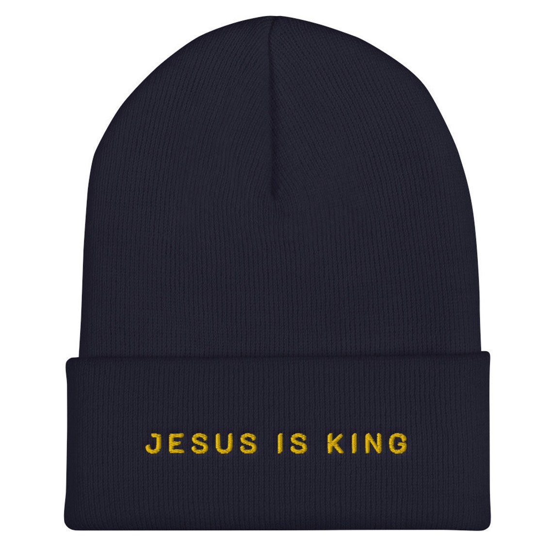 Jesus is King Cuffed Beanie Kanye West Beanie Beanie Gift - Etsy
