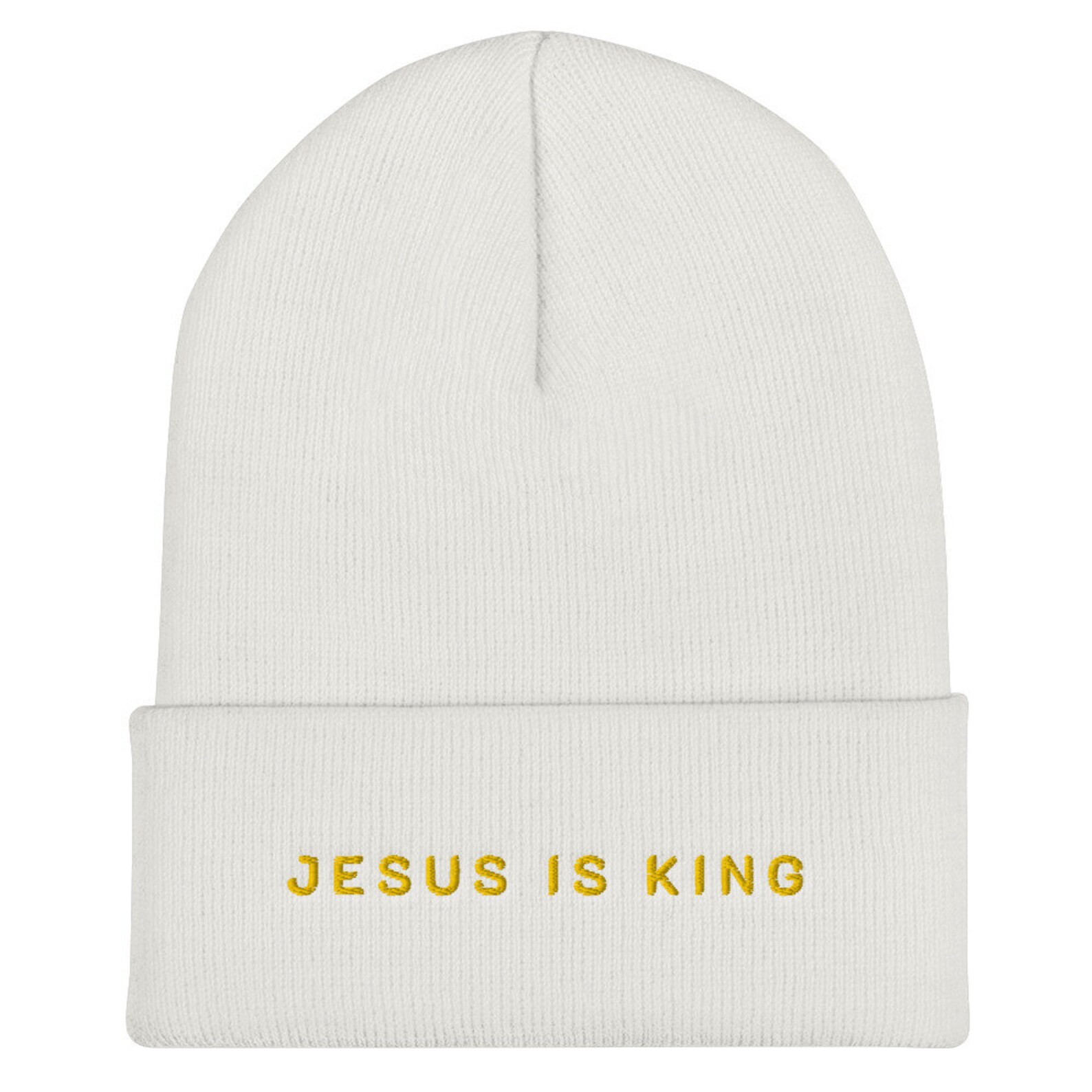 Jesus is King Cuffed Beanie, Kanye West Beanie, Beanie Gift for ...