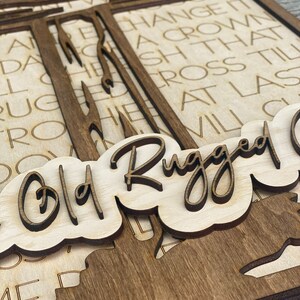 Old Rugged Cross Wooden Sign - Etsy