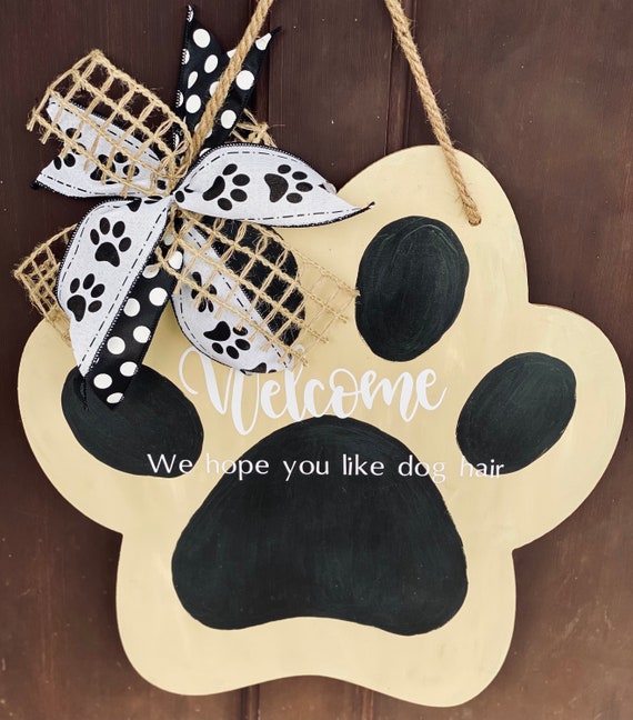 Wall Décor Dawg Paw Door Hanger Home Décor etna.com.pe