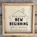 New Home, New Beginning, New Memories Housewarming / Realtor Sign - Etsy