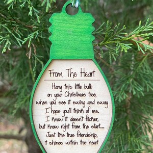 Christmas Ornament, Friendship Ornament, Friendship Ornament, Friend ...