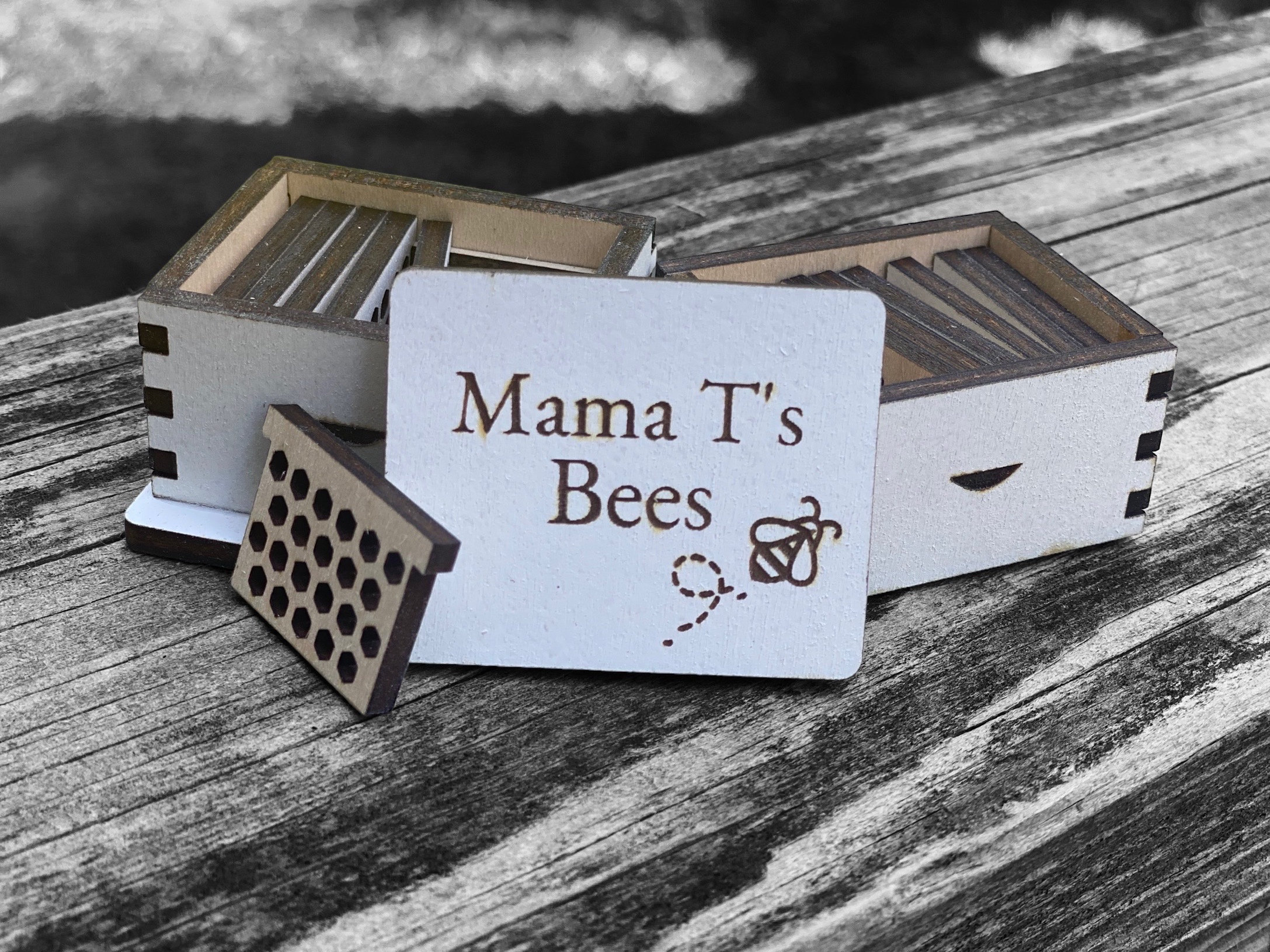 Mini Beehive With (12) Tiny Frames, Beehive Model, Beehive Toy ...