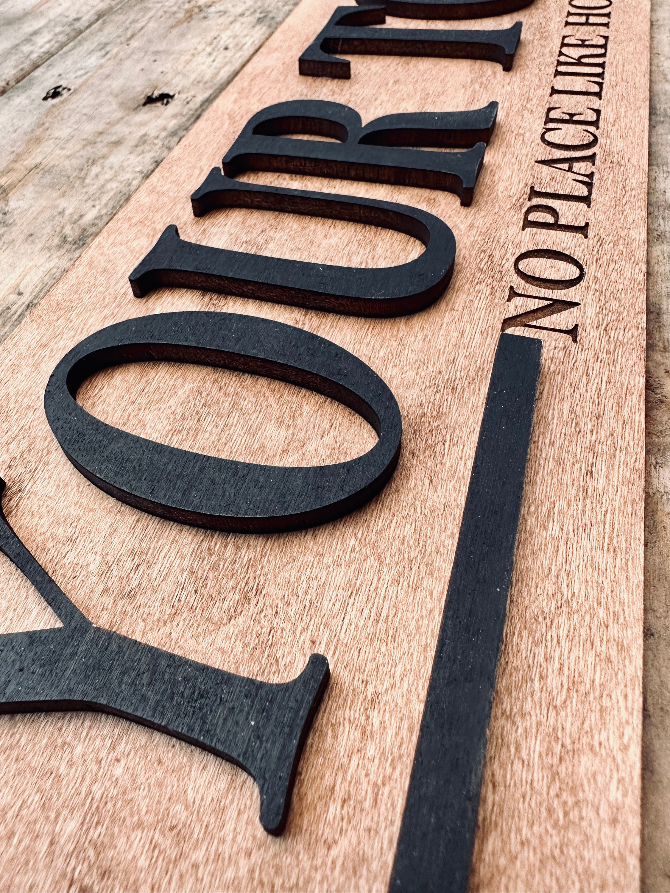 Personalized Hometown Wooden Sign - Etsy