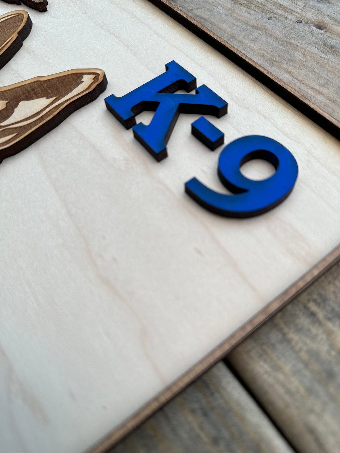 Tattered Police K9 Double Layered Flag - Etsy