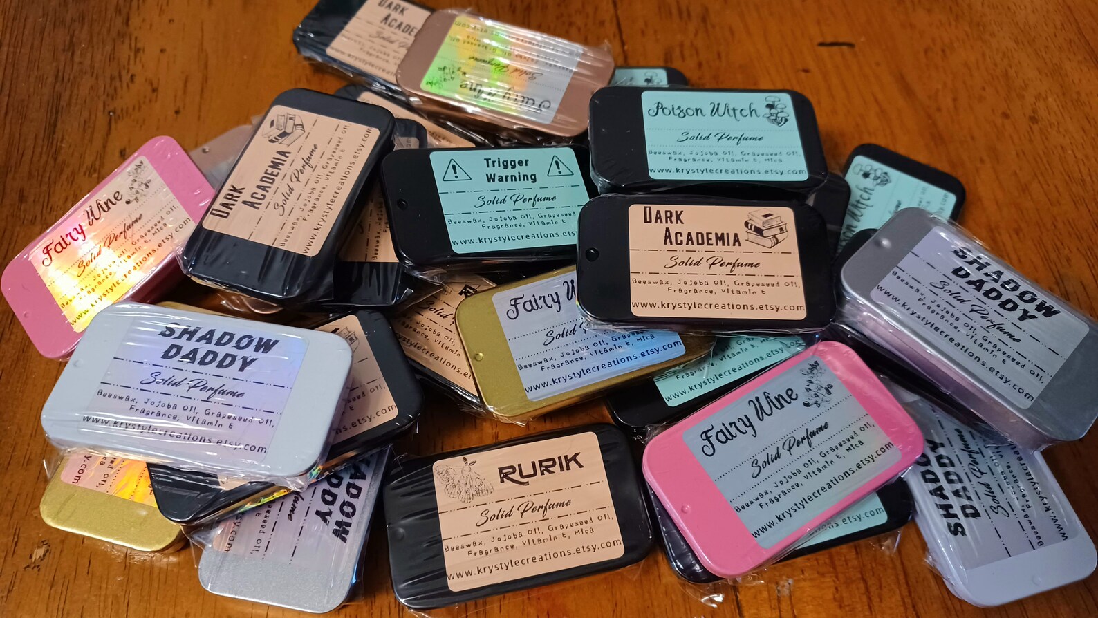 Shadow Daddy Solid Perfume, Solid Cologne, Gift for Her, Gift for Him, Bookish Gift - Etsy