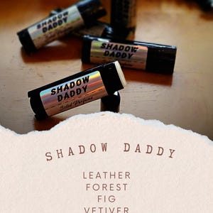 Shadow Daddy Solid Perfume, Solid Cologne, Gift for Her, Gift for Him ...