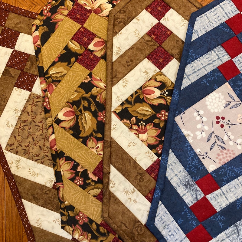 Quilted Table Runner - Etsy