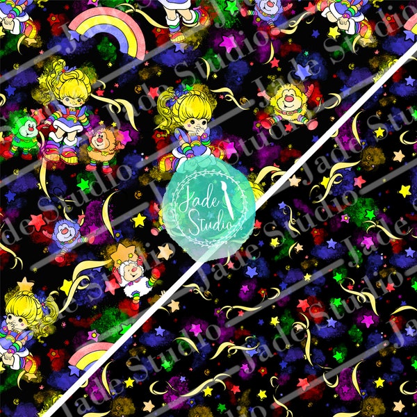 Rainbow Brite Svg - Etsy