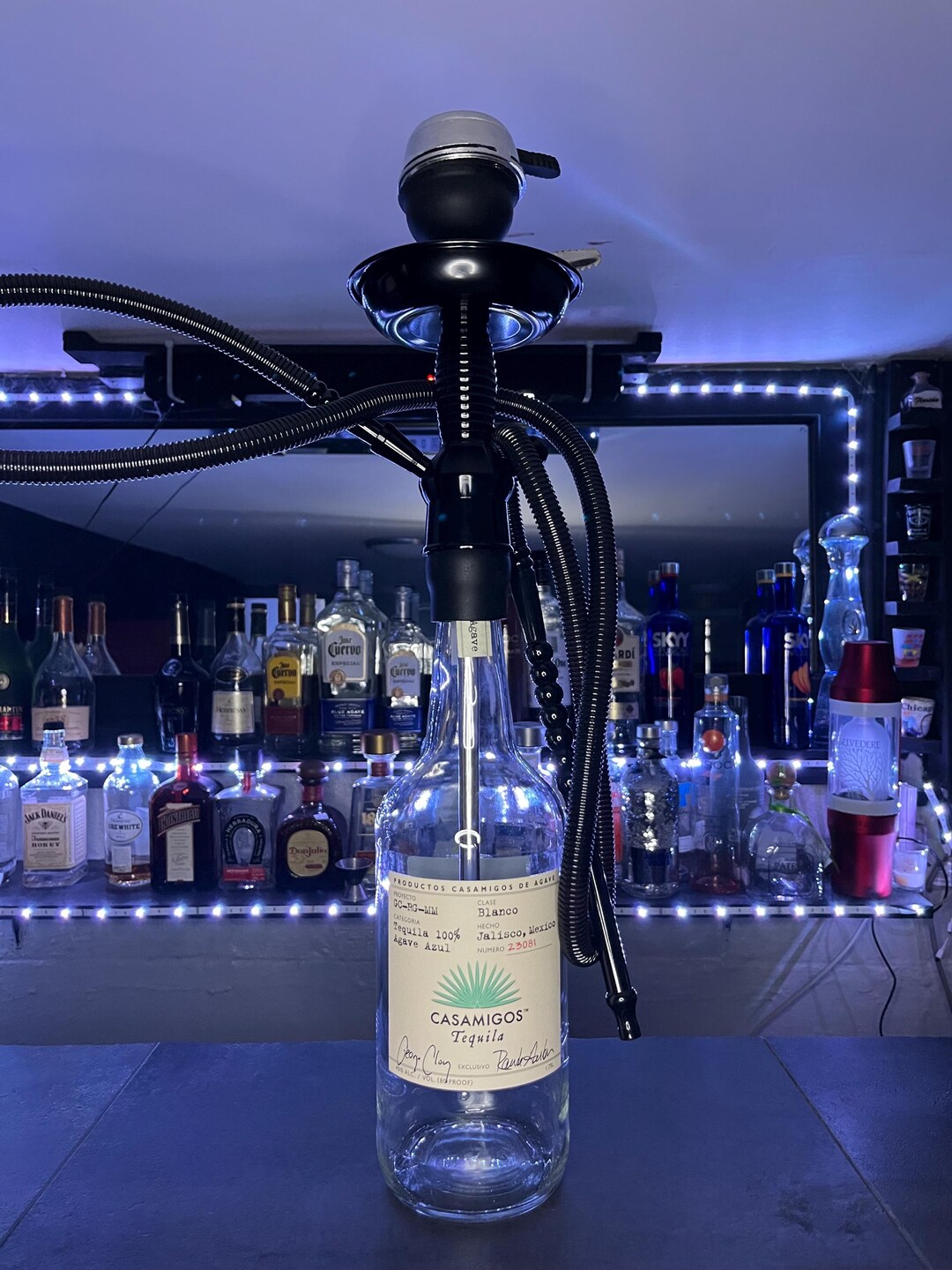 Liquor Bottle Hookah (large) - Etsy