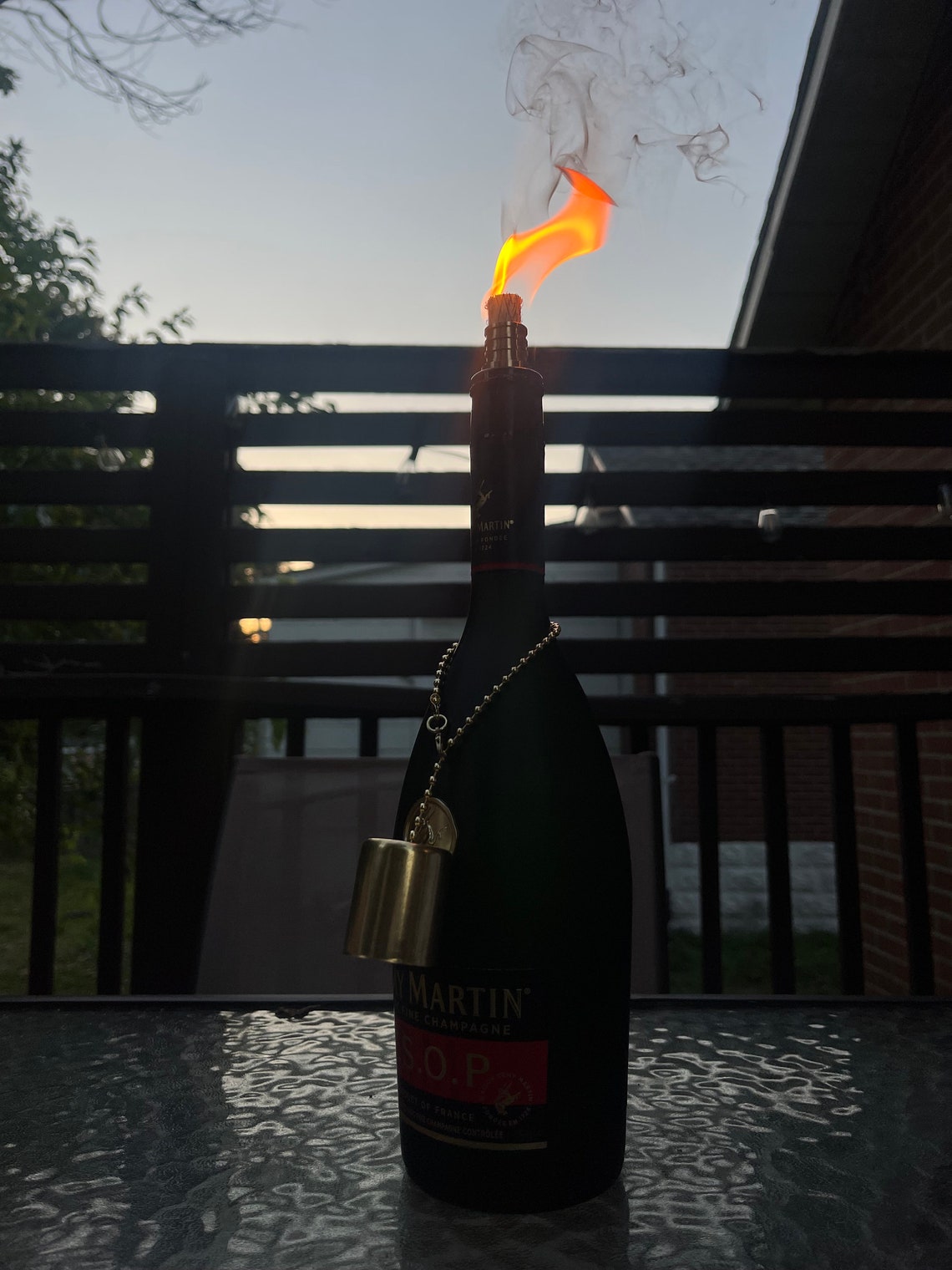 Liquor Bottle Citronella Torch - Etsy