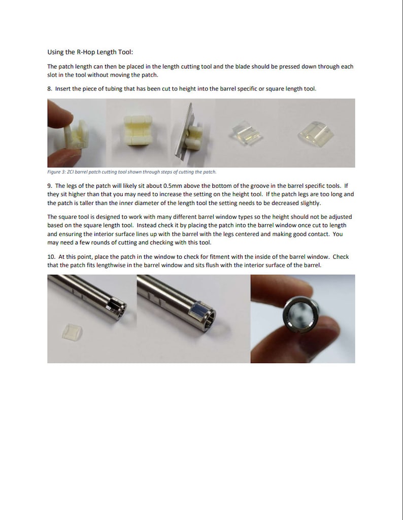 Airsoft R-hop Patch Tool - Etsy