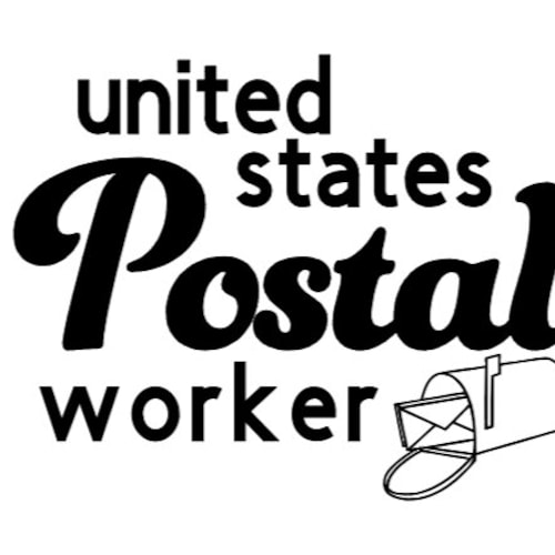 Postal Worker SVG Png Eps Dxf digital Download - Etsy