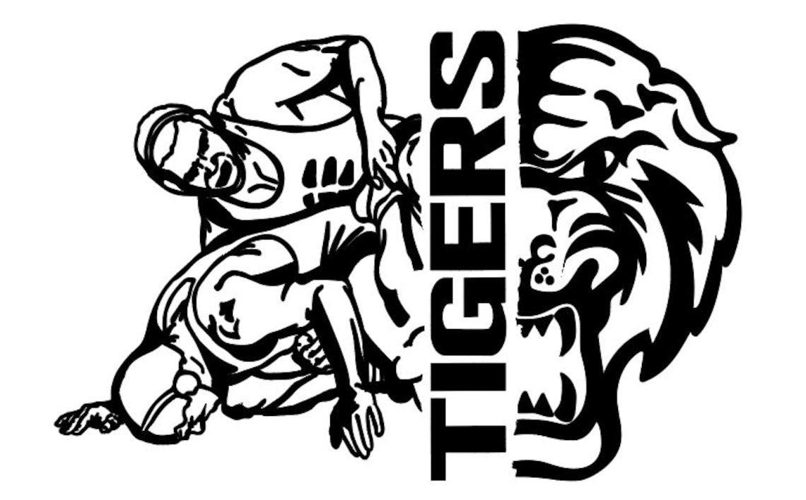 Tigers Wrestling SVG Digital Download! - Etsy