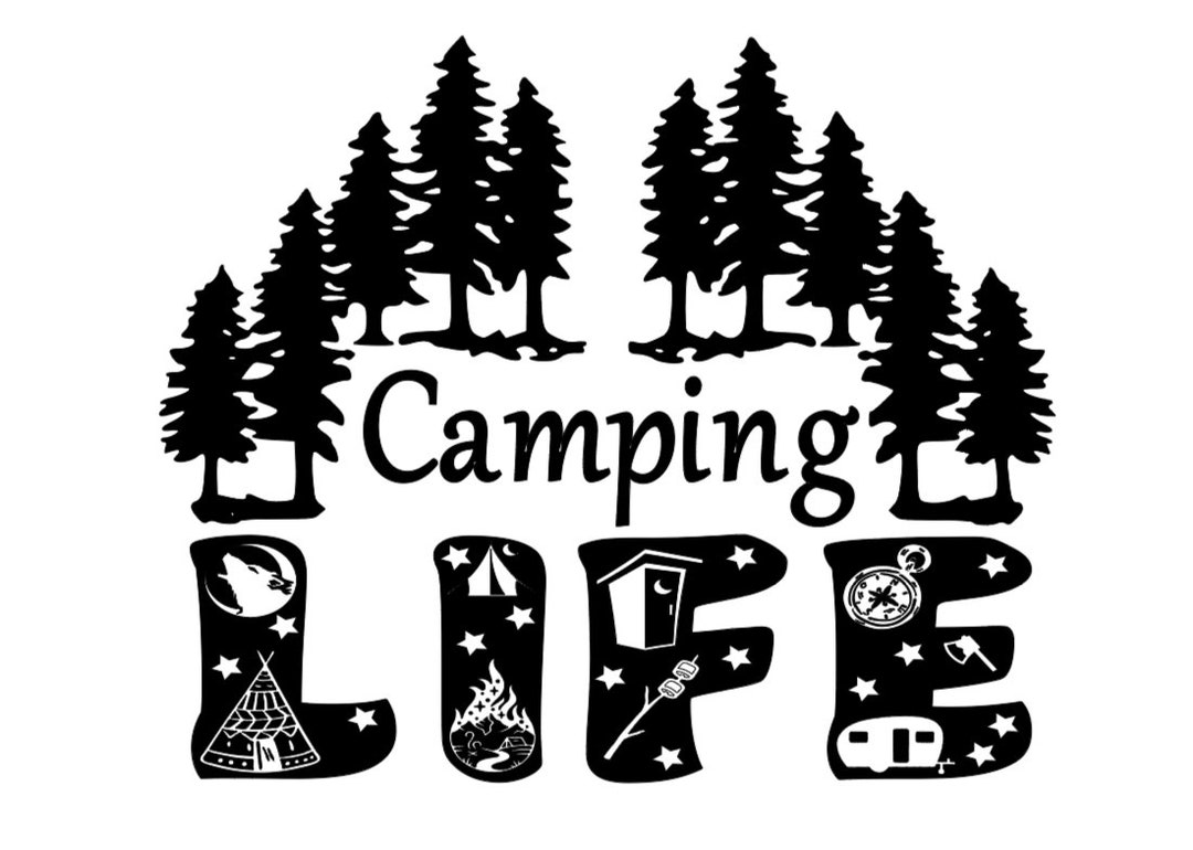Camping Life SVG Digital Download, Instant Download - Etsy