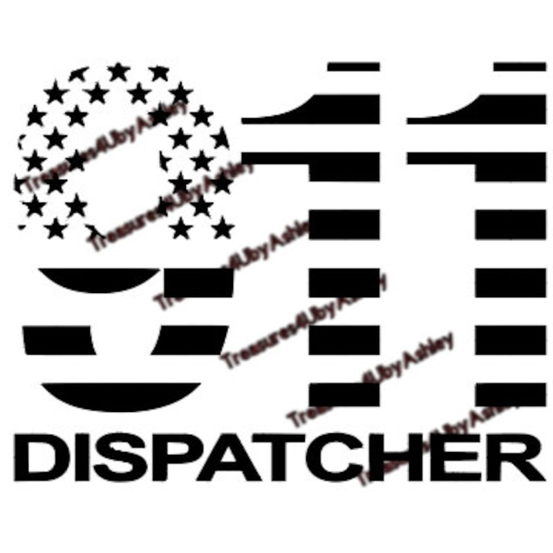 911 Dispatcher Svg - Etsy