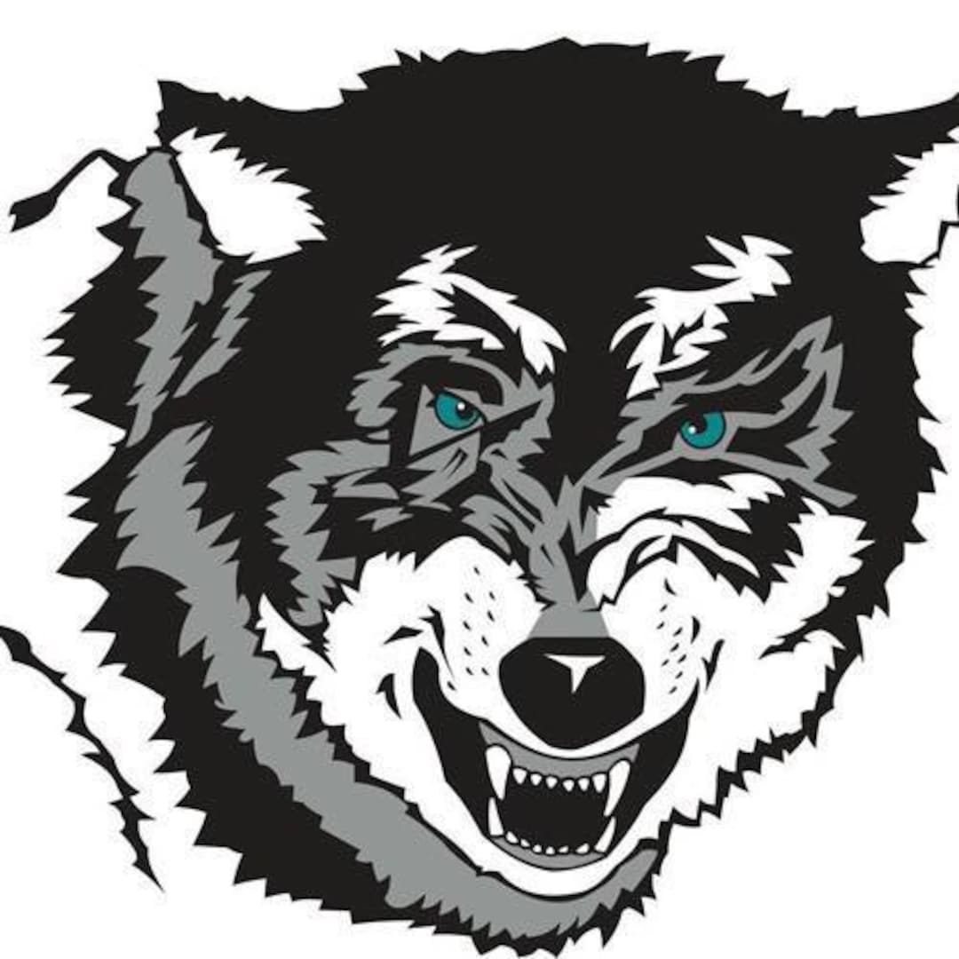 Timberwolf, Wolf Svg, Digital Download, Instant Download, Wolf Head ...