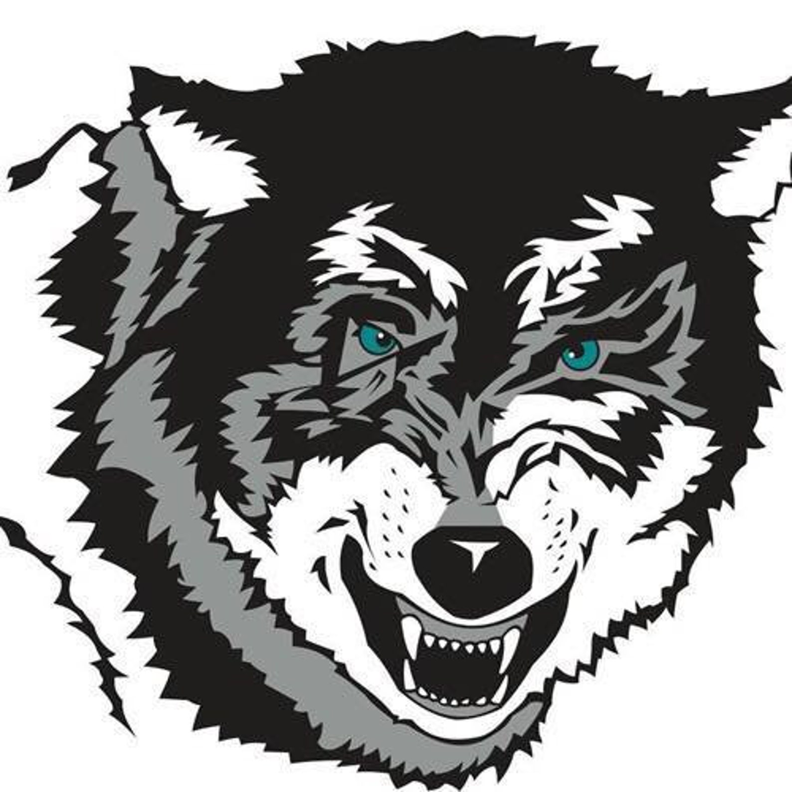 Timberwolf, Wolf Svg, Digital Download, Instant Download, Wolf Head ...