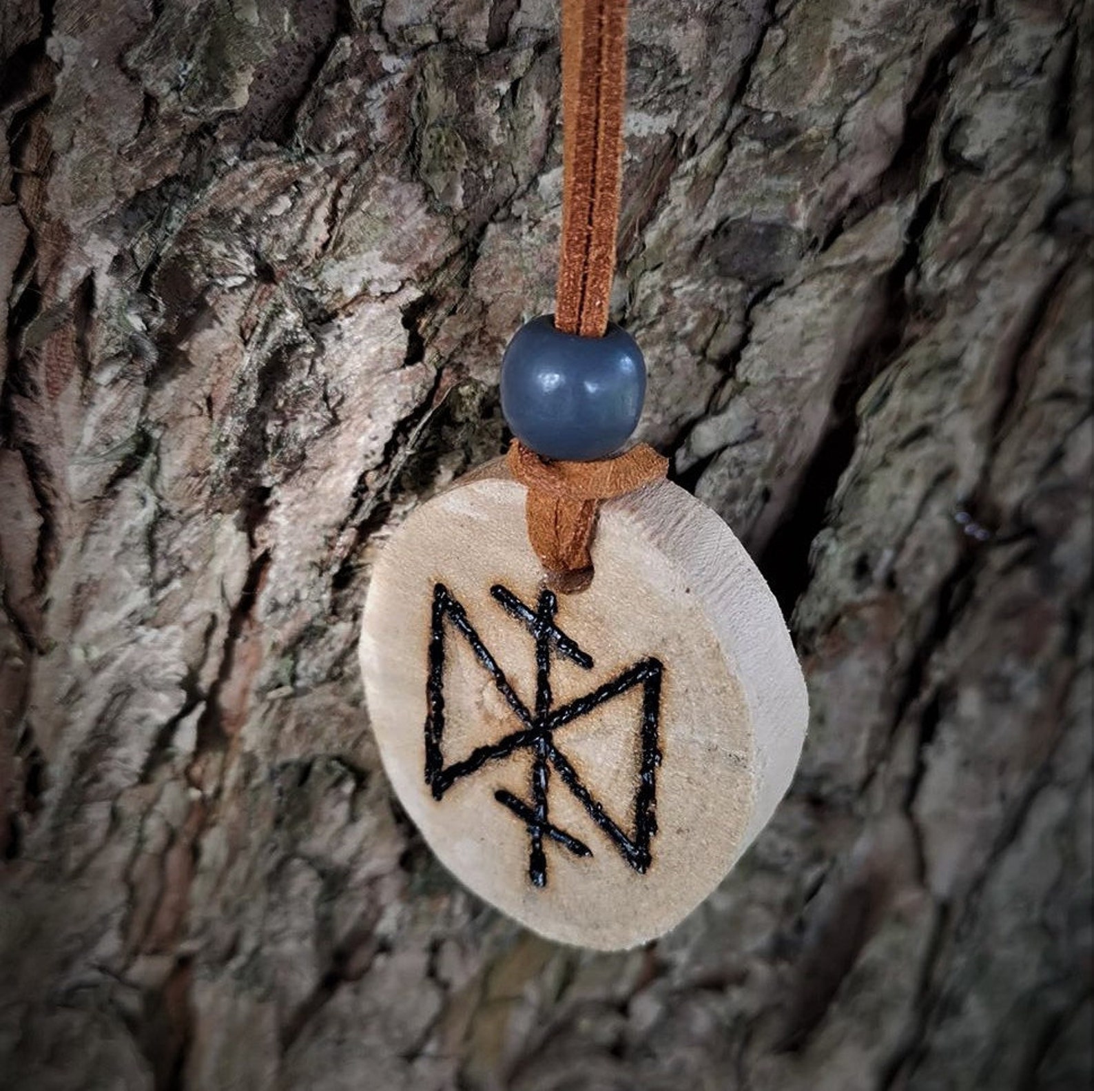 Bind Rune Pendant Night and Day / Light and Darkness Norse / Viking ...
