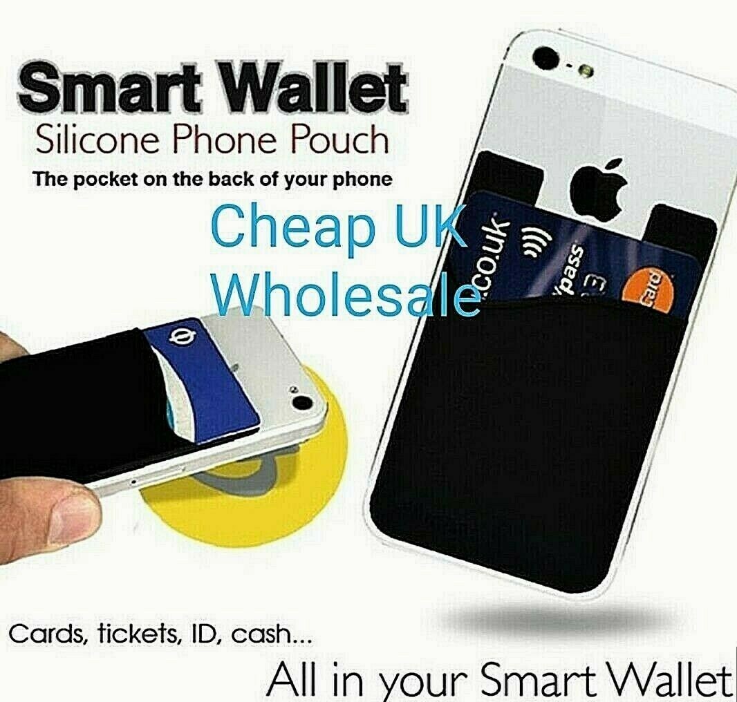 Wallet Sticky Card Cash Pocket Stick on Adhesive Holder Pouch - Etsy UK