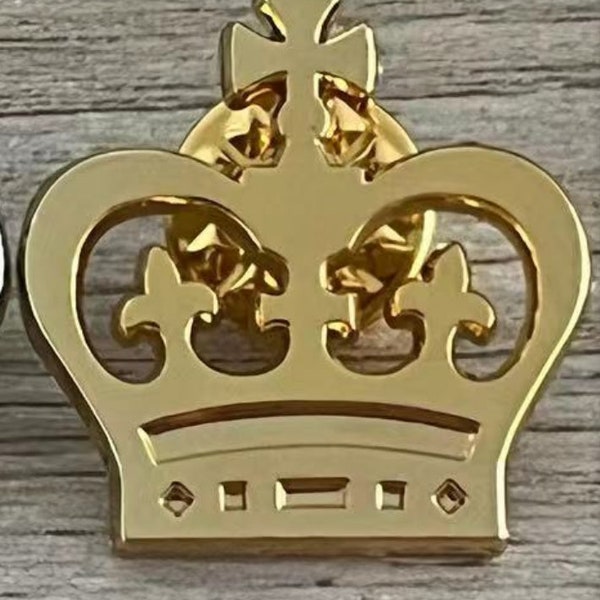 Crown Pin - Etsy