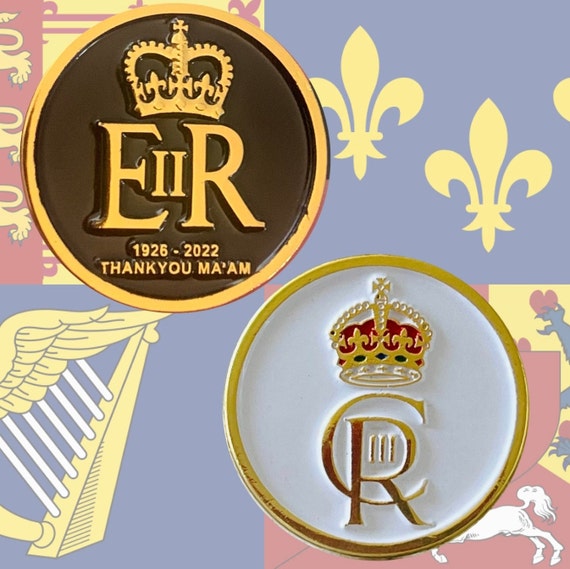 Royal Pin Badges 2 Enamel Pinbadges High Quality Keepsake - Etsy