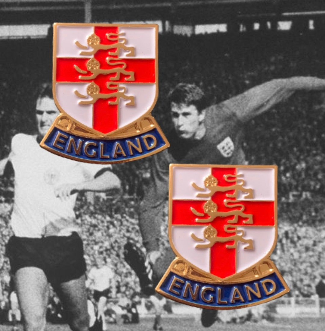 England Badges 2 Pack Fully Enamel Badges St. Georges Logo England ...