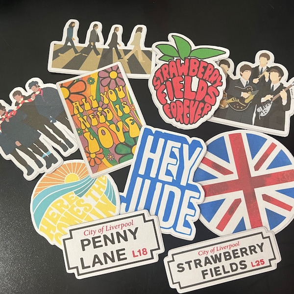 The Beatles Sticker - Etsy