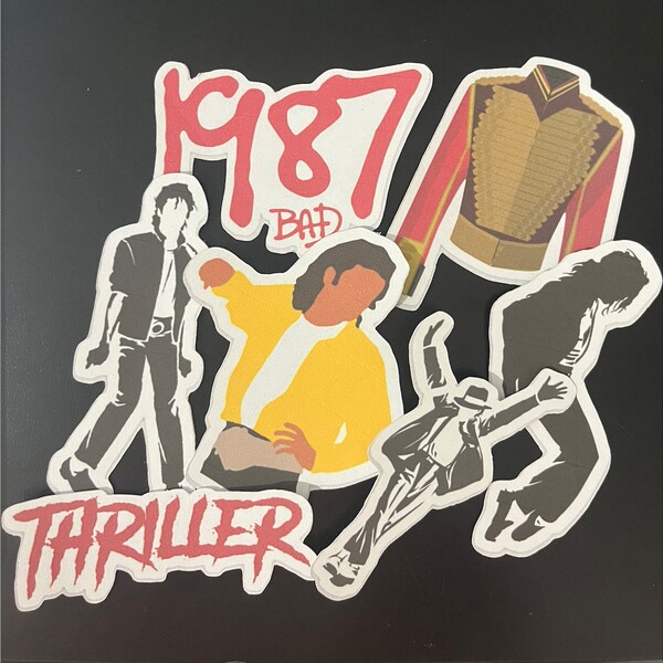 Michael Jackson Stickers - Etsy