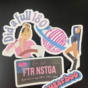 Dua Lipa Stickers - Etsy