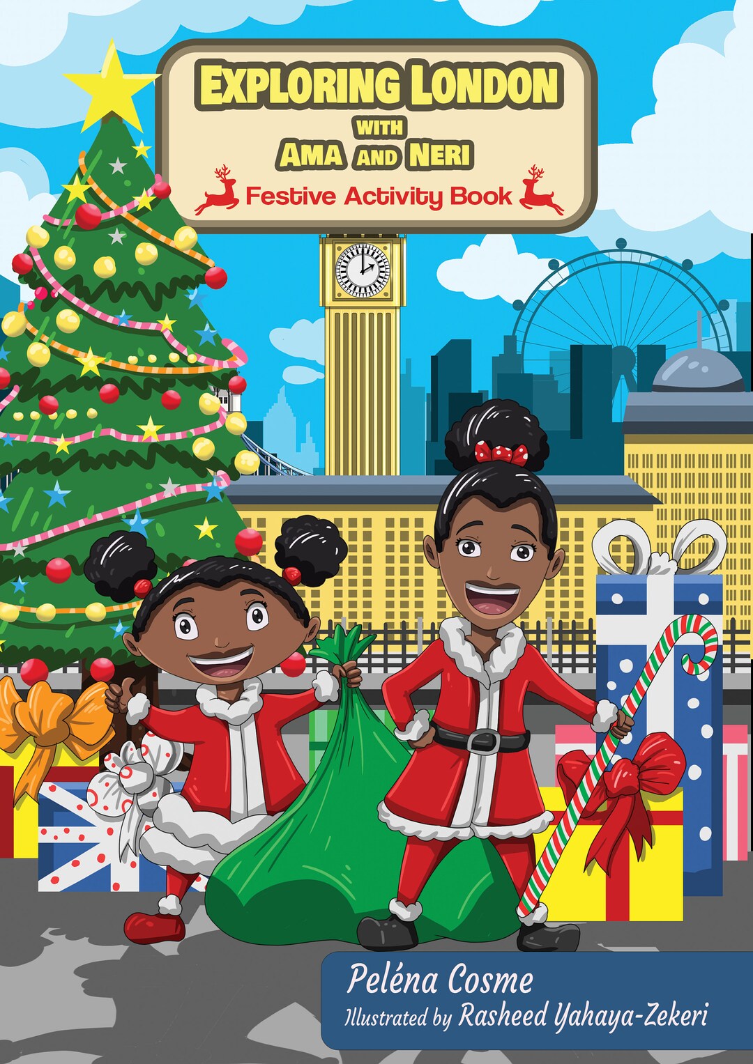 Exploring London With Ama and Neri: Festive Activity Book - Etsy