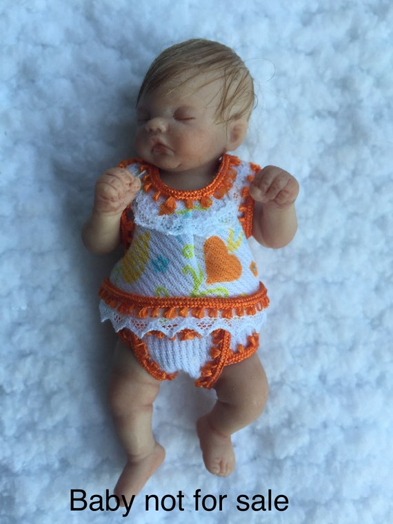 Miniature Dollhouse Miniature Clothing 1:12 Scale Dress for - Etsy