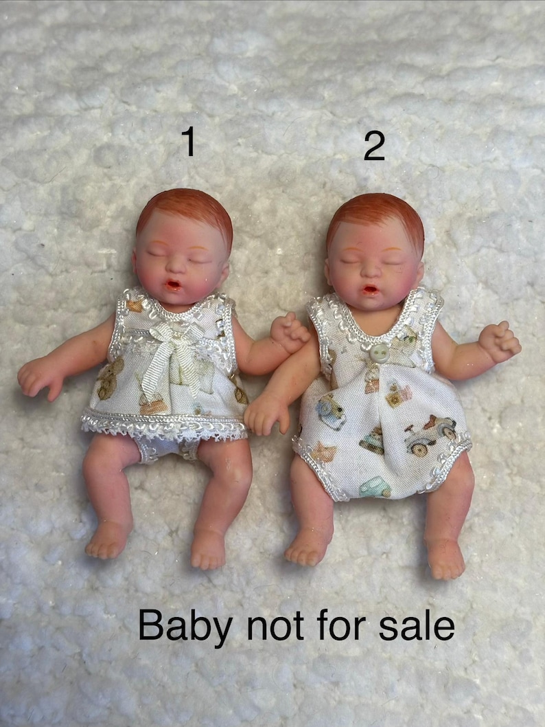Mini Ropa Bebé Zuru, Bebé De 6 Cm. Casa De Muñecas Y Miniaturas. - Etsy