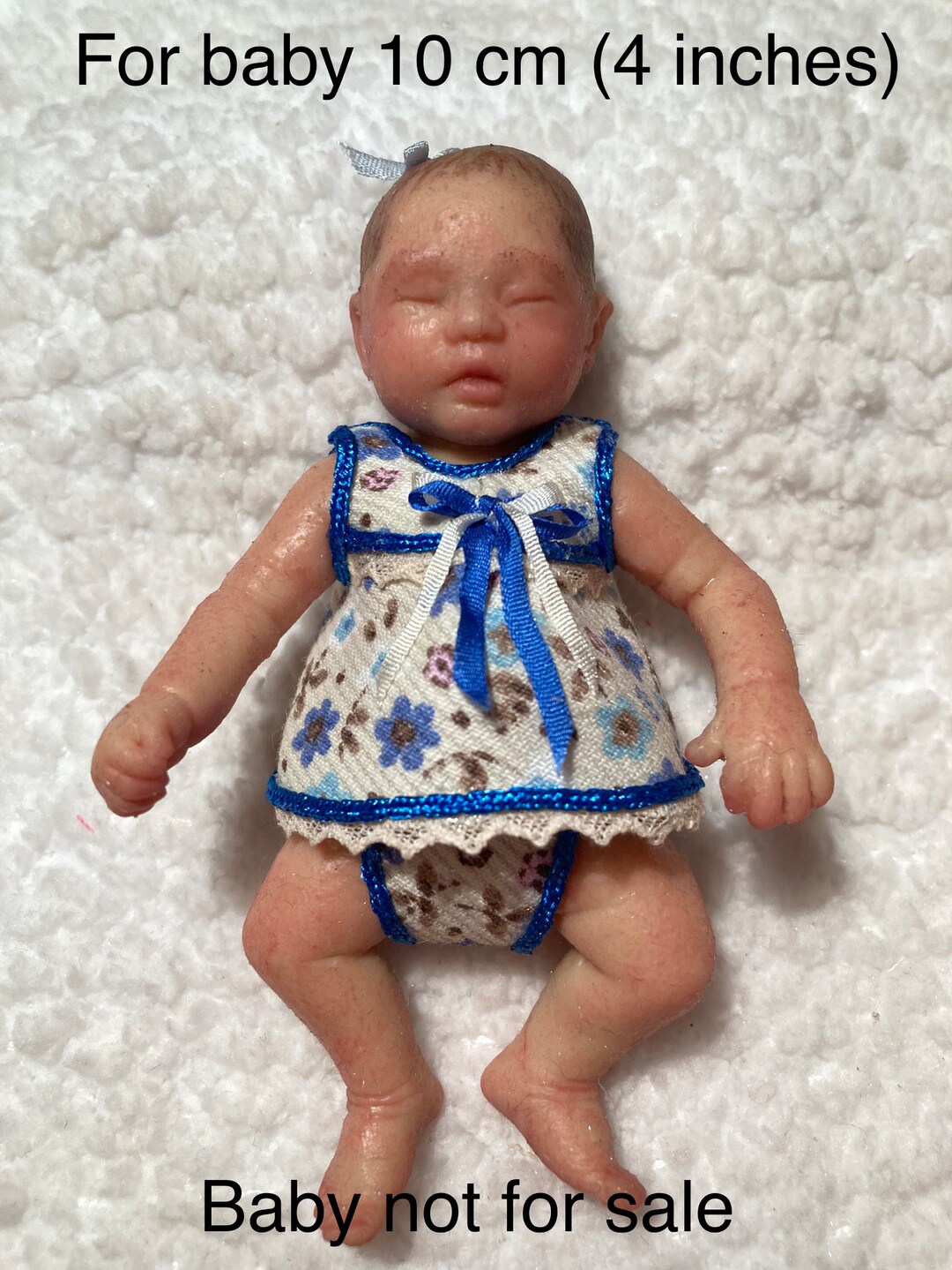 Dollhouse Miniatures, Miniature Clothes, 1:12 Scale Dress for Dollhouse ...