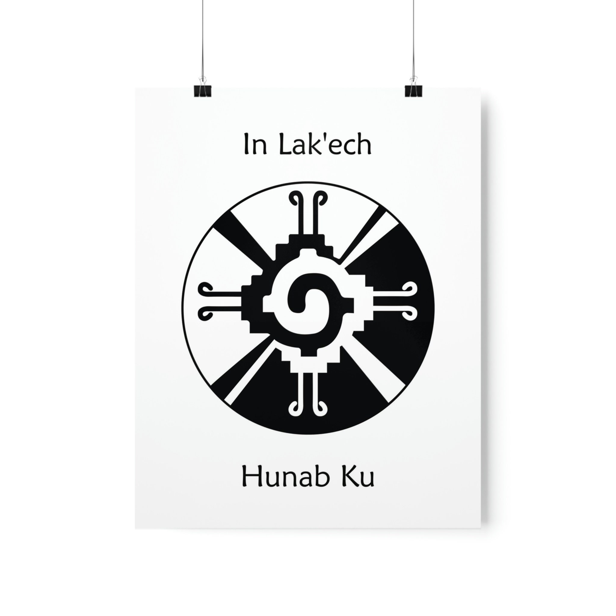 Hunab Ku Wall Art Sacred Geometry Mayan Dreamspel Mayan Symbol Cosmic ...