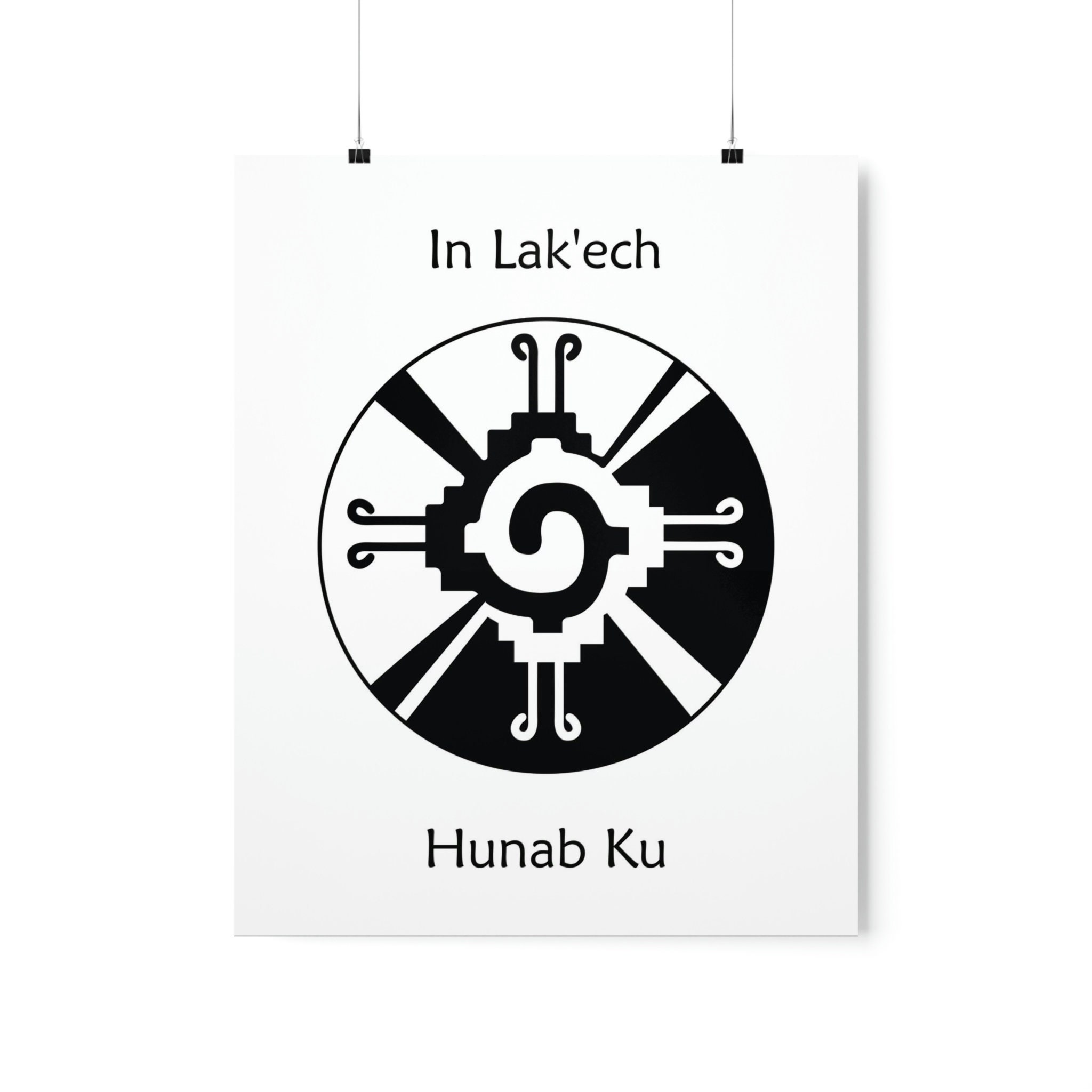 Hunab Ku Wall Art Sacred Geometry Mayan Dreamspel Mayan Symbol Cosmic ...