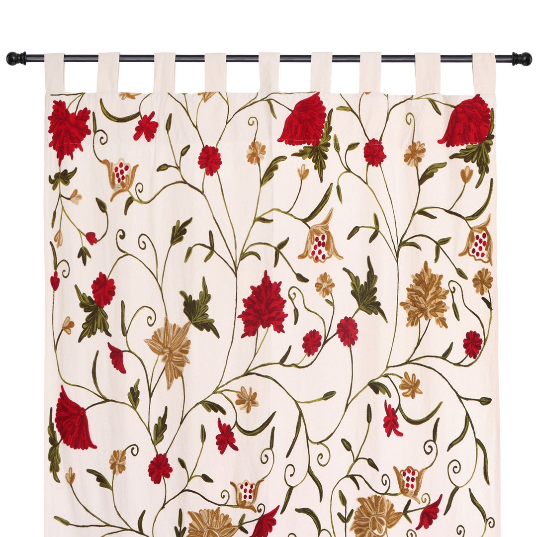 Buy Free Shipping/ Hand-embroidered Window-door Curtains Online in ...